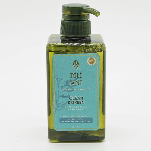 Clean & Green Antibacterial Hand Soap (450ml) - Beauty Scout