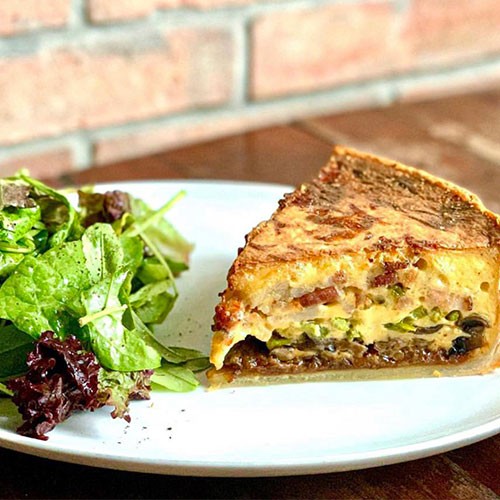 Meal Plan A - Chia Bowl, Wildflour Quiche, Mushroom Bowl - Beauty Scout