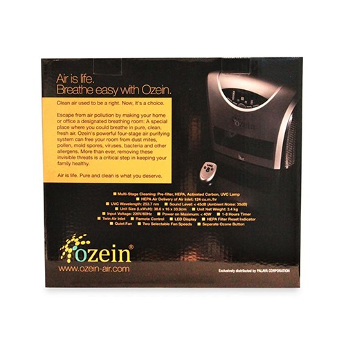 Ozonator HEPA & Carbon Filter with UV Lamp - Beauty Scout